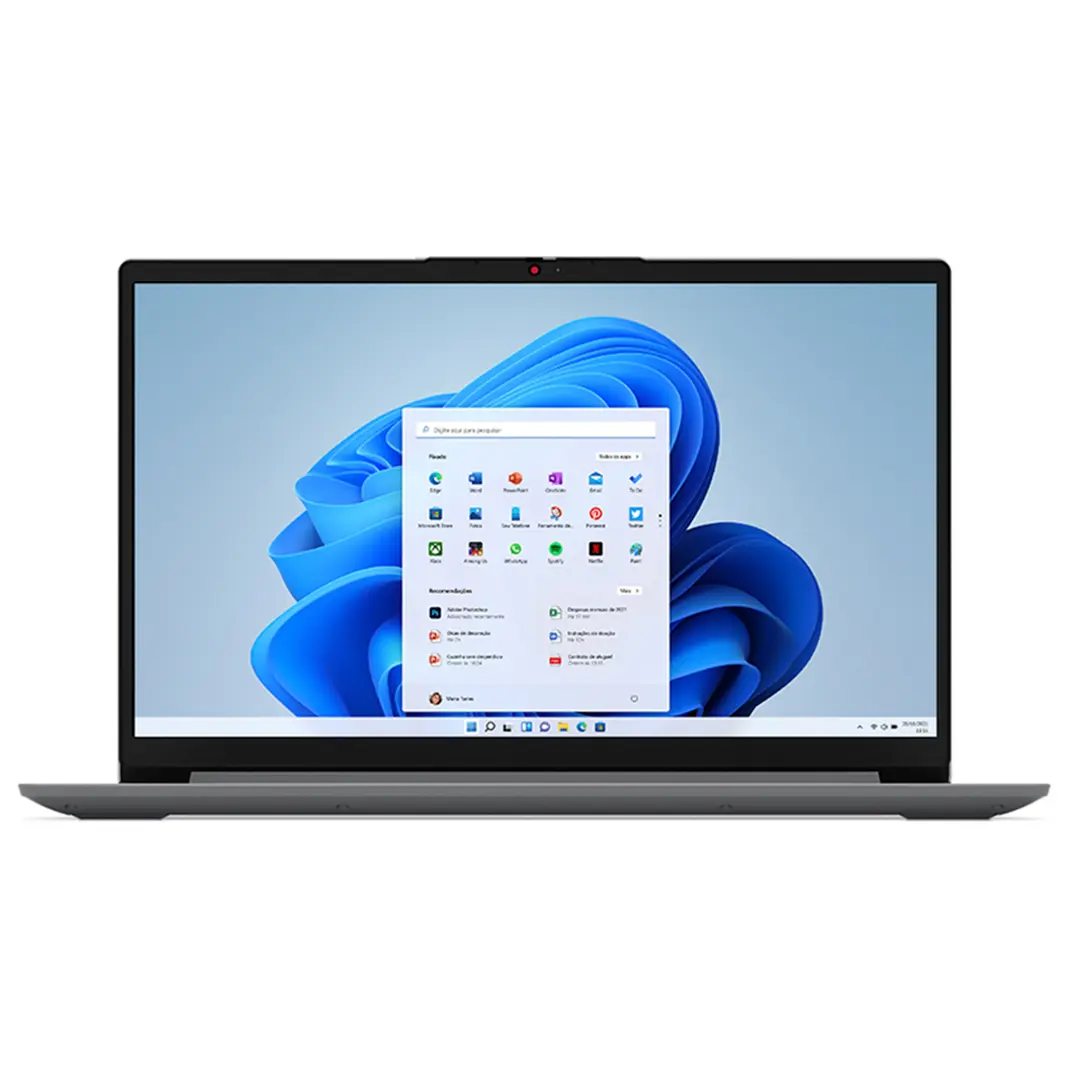 Notebook Lenovo IdeaPad Intel Core i3 W11 8GB 256GB SSD 15.6" 82VY000SBR