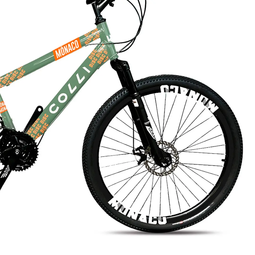 Bicicleta Aro 26 Colli Monaco 21 Marchas Freio a Disco