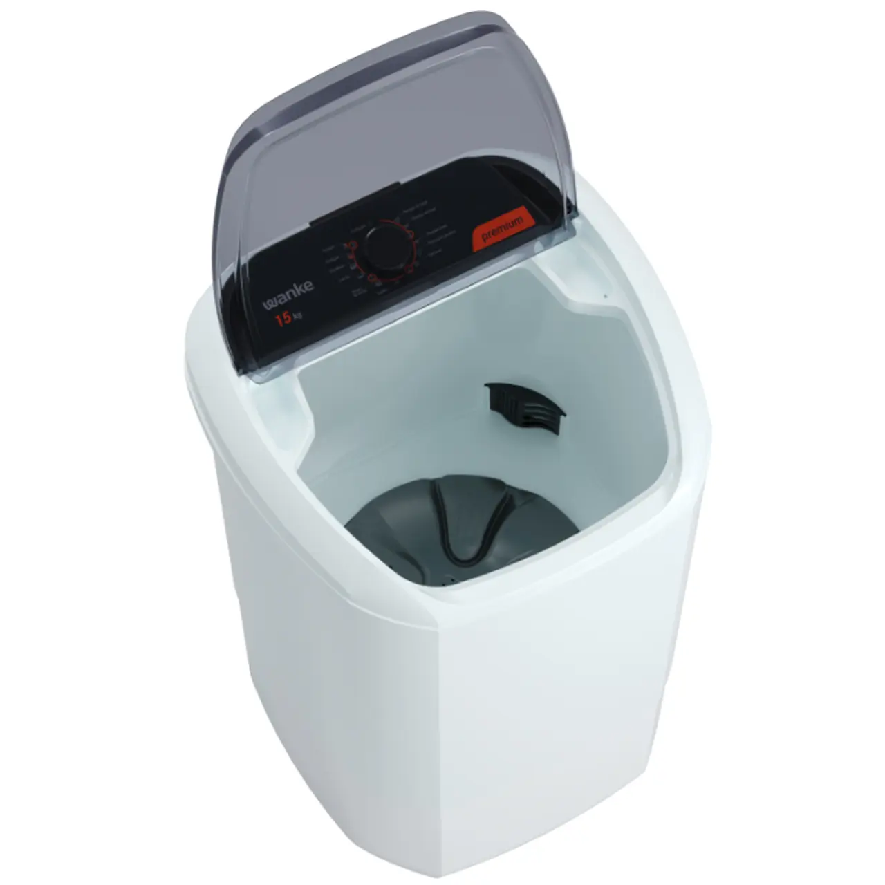 Tanquinho Wanke Premium 15kg Semiautomática 10 programas LWBE150T3