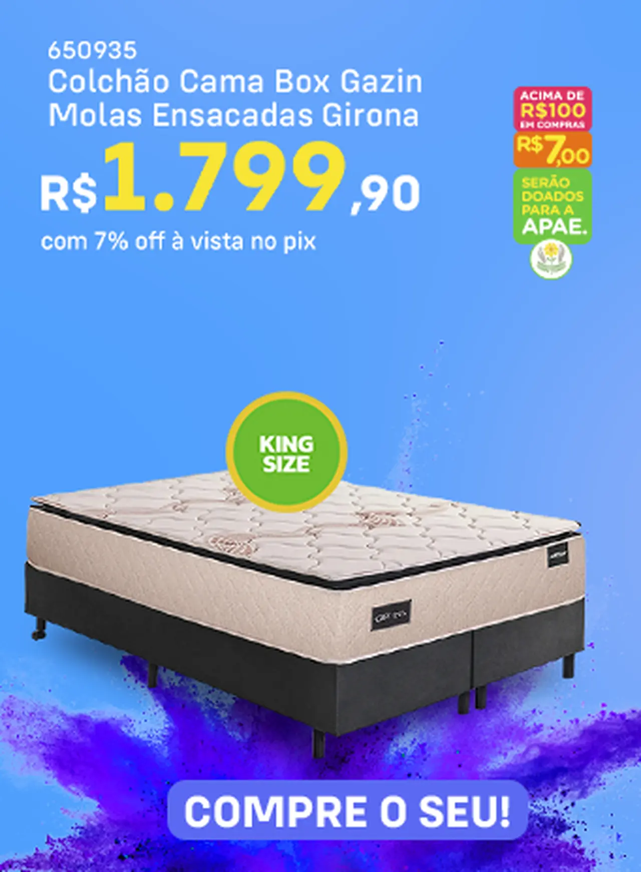 Olá! Sou o Téo da Gazin, seja bem-vindo!