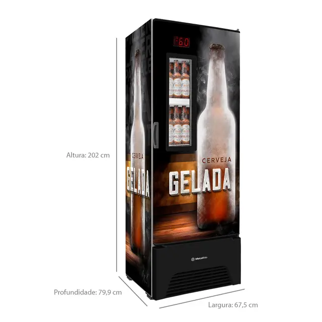 Cervejeira Metalfrio 574L Frost Free VN50AF