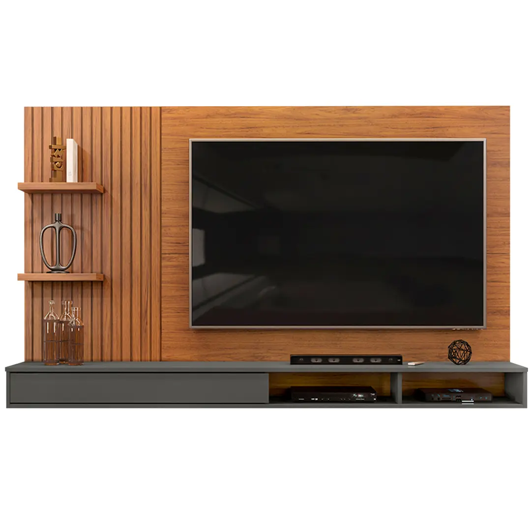 Painel para TV até 60" 1 Porta de Correr Bento Dj Móveis